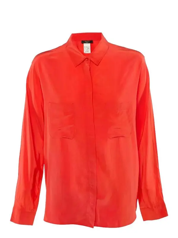 Max Mara Silk Blouse - Red