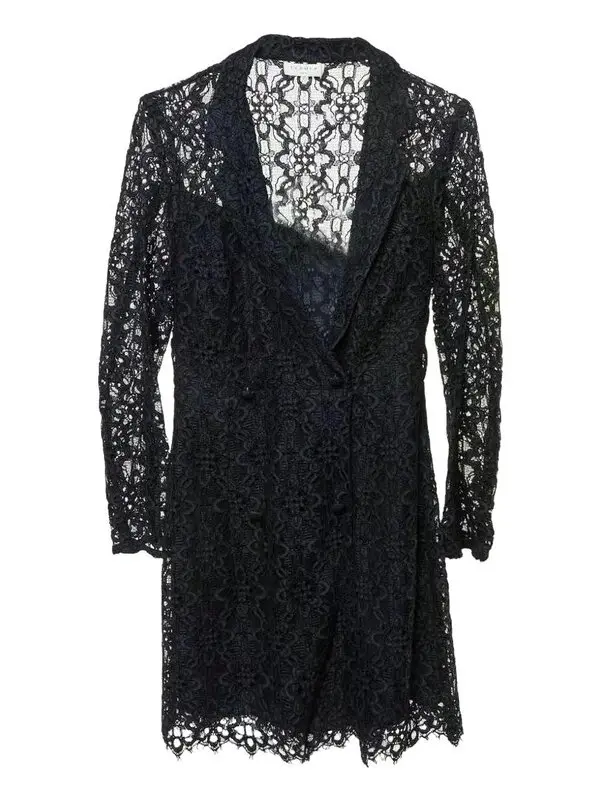 Sandro Nanie Lace Dress - Black