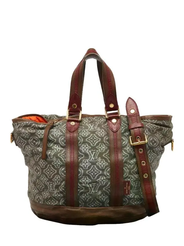 LOUIS VUITTON Limited Edition Monogram Tote Bag - Grey