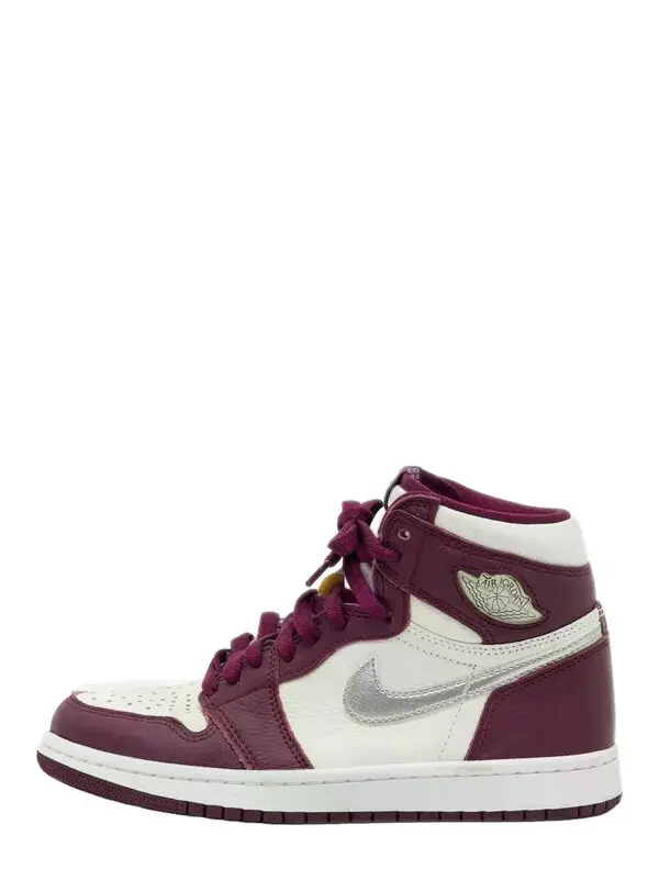 JORDAN Air 1 Retro High Sneakers - Red