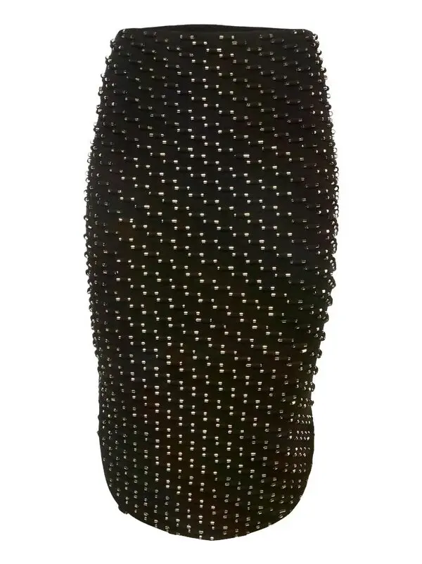 Kenzo Studded Knit Skirt - Black