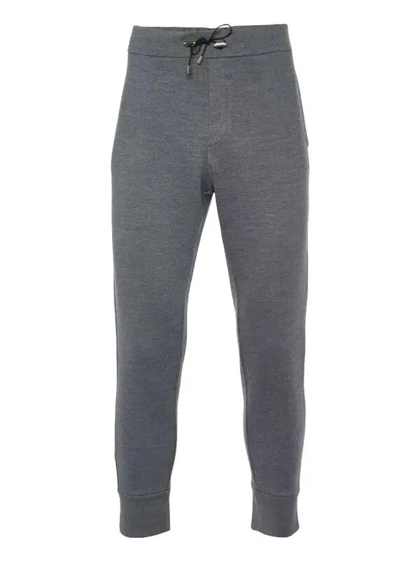 Emporio Armani Drawstring Track Pants - Grey