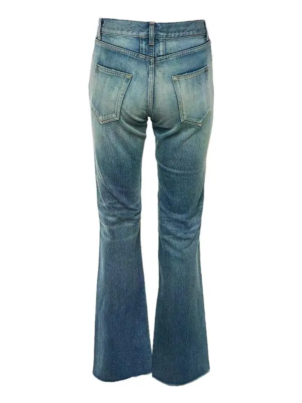 Saint Laurent Flared Jeans - Blue