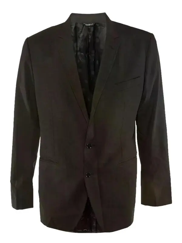 Dolce & Gabbana Martini Single-breasted Blazer - Grey