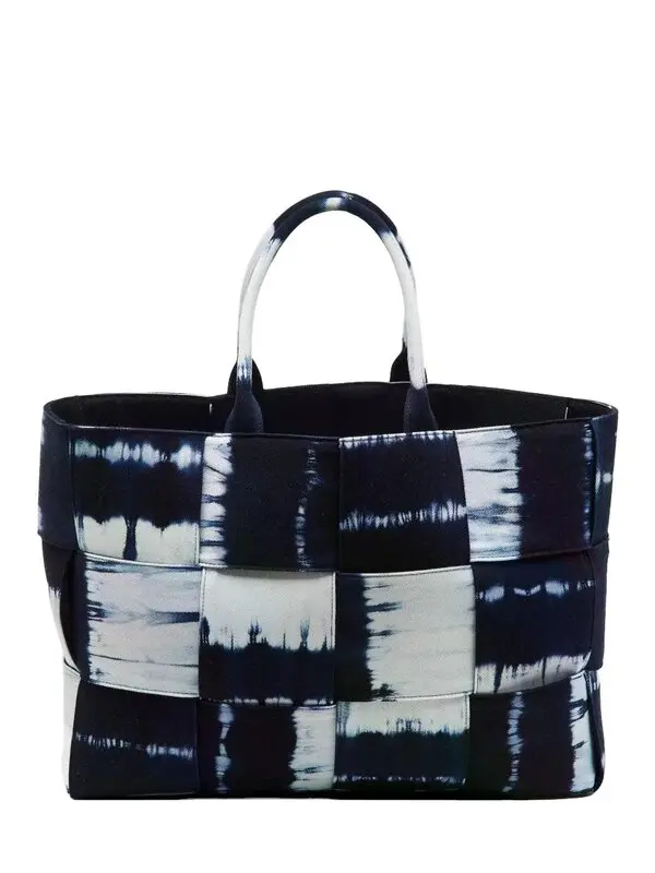 Bottega Veneta Arco Intrecciato Large Tote Bag - Blue