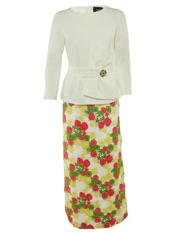 Roberto Cavalli Maxi Dress - Neutrals