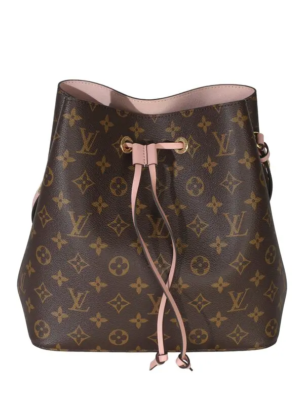 LOUIS VUITTON Monogram Canvas Neonoe Mm Shoulder Bag - Brown