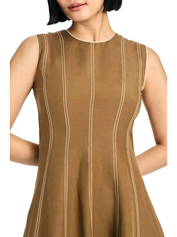 Sachin & Babi Mariposa Midi Dress - Toffee
