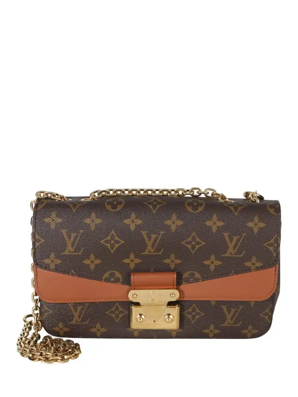 LOUIS VUITTON Marceau Monogram Canvas Shoulder Bag - Brown