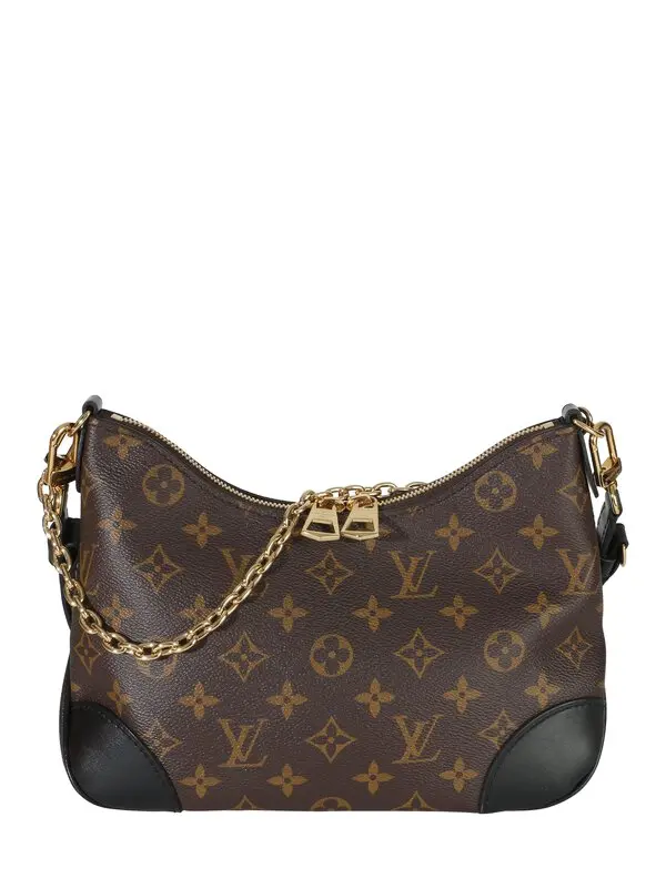 LOUIS VUITTON Monogram Canvas Boulogne Nm Shoulder Bag - Brown