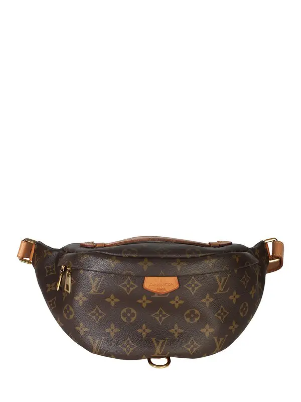 LOUIS VUITTON Monogram Canvas Bum Bag - Brown