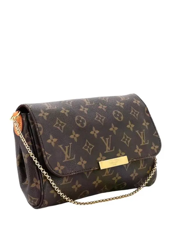 LOUIS VUITTON Monogram Canvas Favorite Handbag Mm - Brown