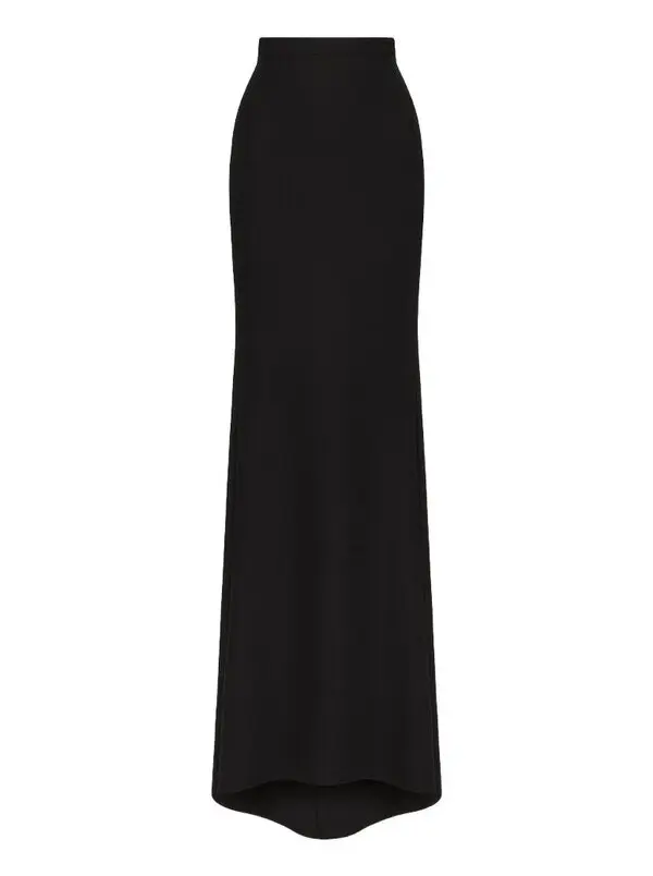 Valentino Garavani High Waist Maxi Skirt - Black