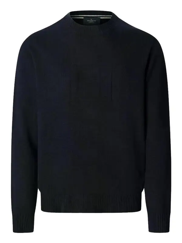 HACKETT  Heritage-h Crew Neck Sweater - Blue