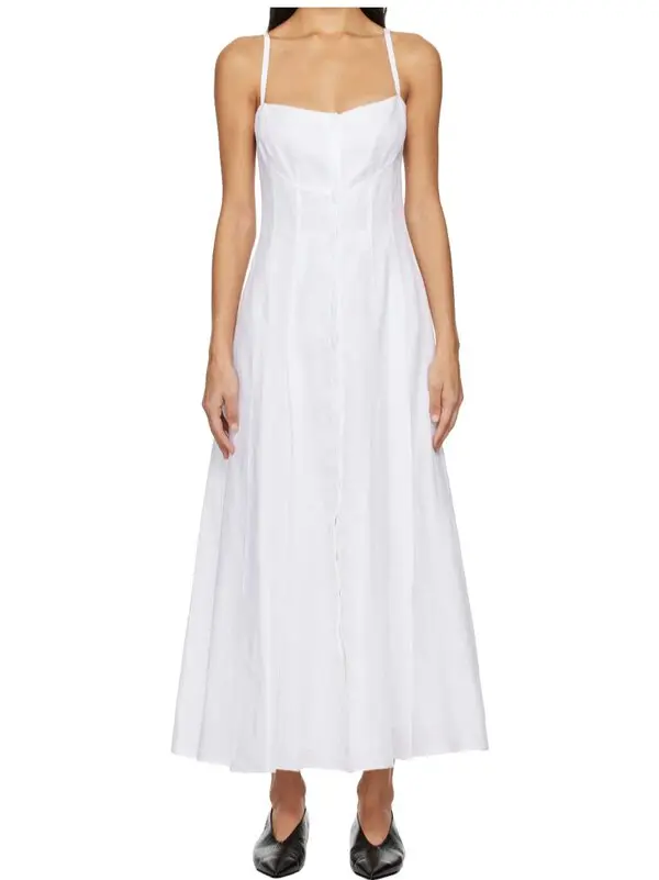 Gabriela Hearst Keely Maxi Dress - White