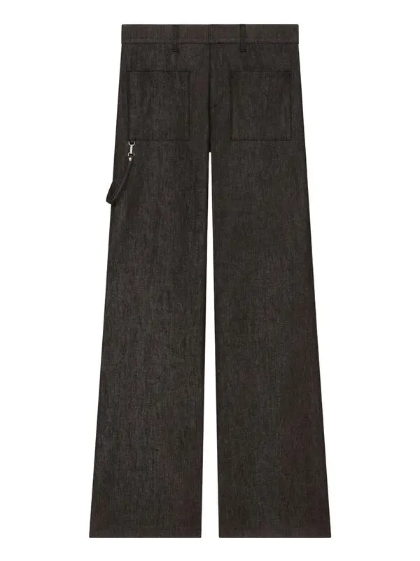 COURREGES Two-pocket Bootcut Jeans - Black