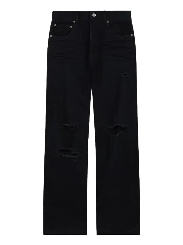 We11Done Belt-loop Jeans - Black