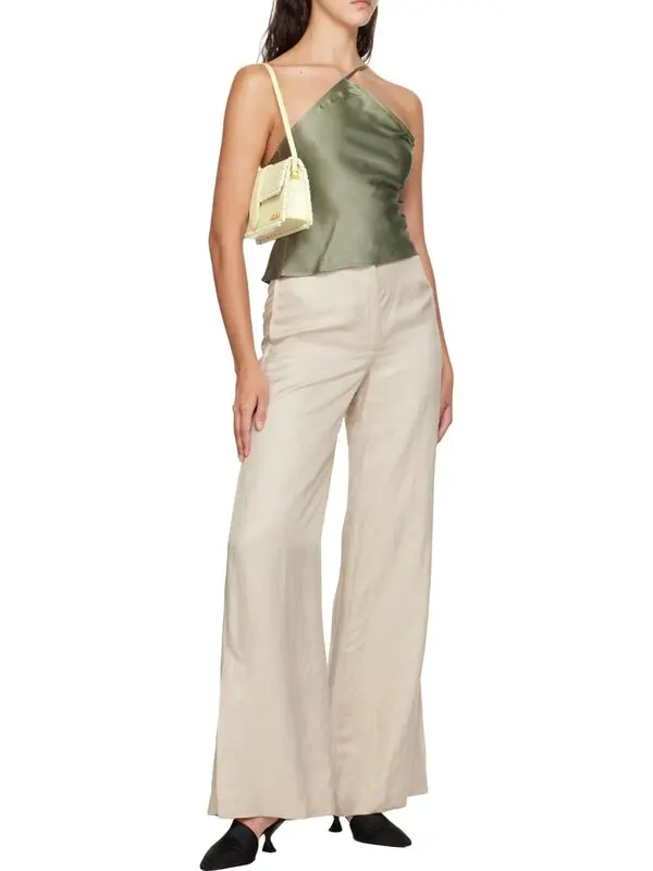 ANINE BING Lyra High-waist Trousers - Mauve