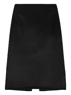 We11Done Split Skirt - Black