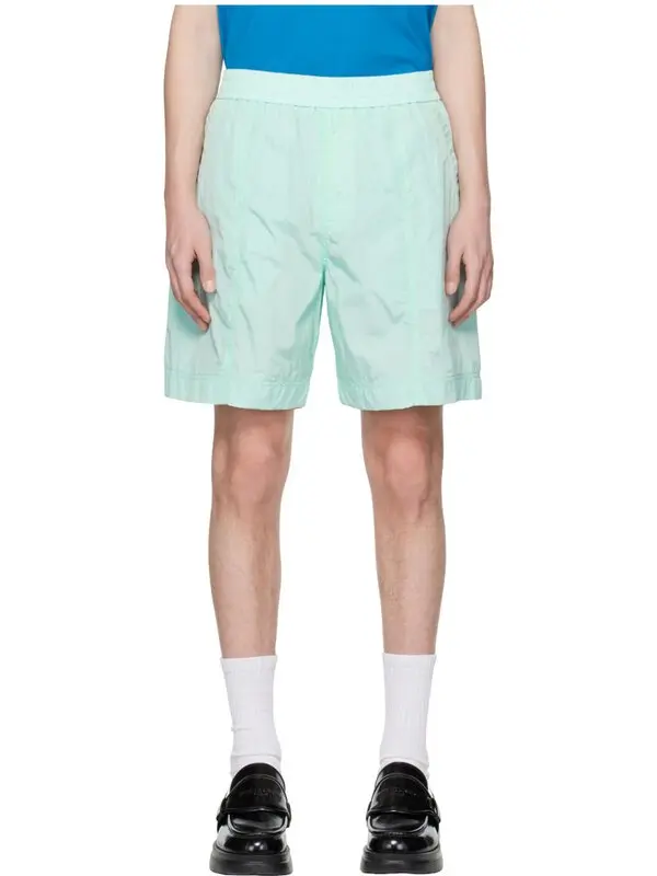 WOOYOUNGMI Sewed Taffeta Shorts - Blue