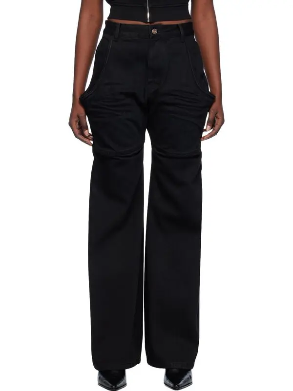 We11Done Wire Jeans - Black