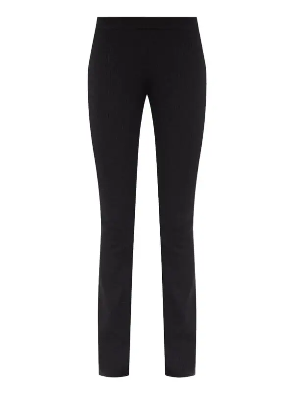 Heron Preston Fitted Ribbed Pants - Black
