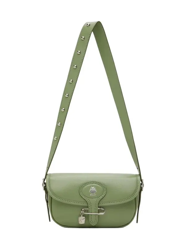 Bally Flap Shoulder Bag - Oily Green