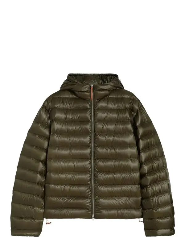 JIL SANDER Padded Down Jacket - Forest Green