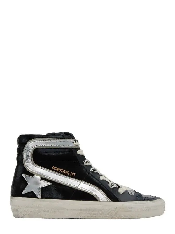 GOLDEN GOOSE High Top Sneakers - Black