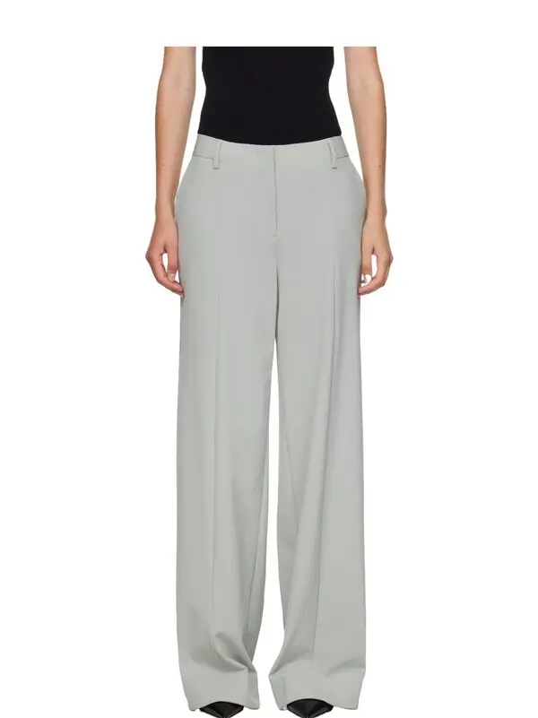 JEAN PAUL GAULTIER Tailored Stretch Twill Pants - Gray