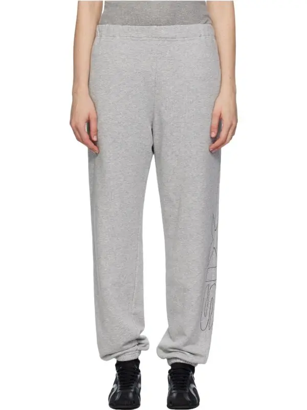 MAISON MARGIELA Grey Straight Leg Sweatpants - Gray
