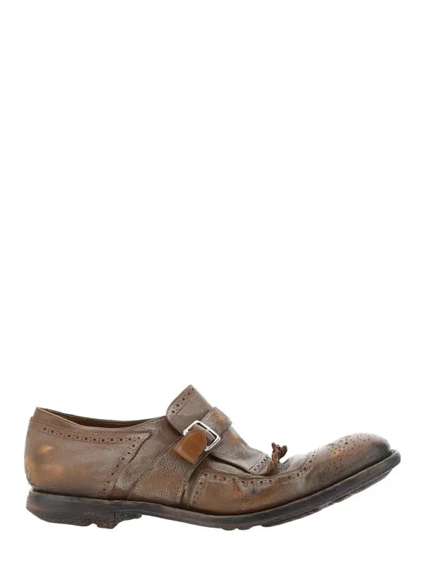 Church's Buckled Monk Strap Loafers With Tassel Detail - Brown