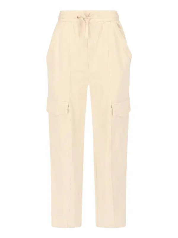 Isabel Marant Étoile Peorana Cargo Track Pants - Nude