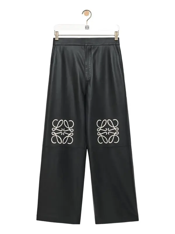 Loewe Anagram Baggy Trousers - Black