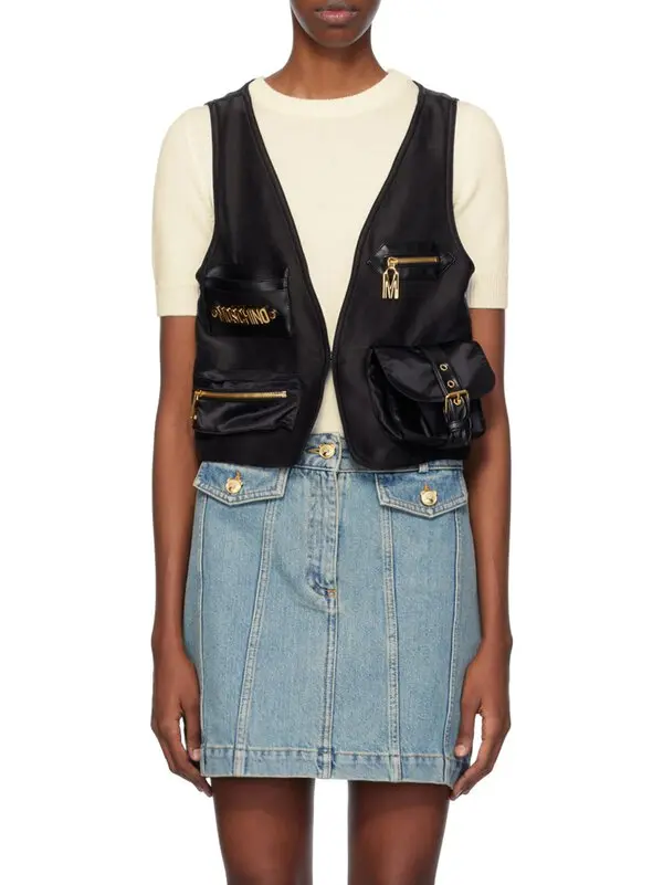 Moschino V-neck Vest - Multicolor