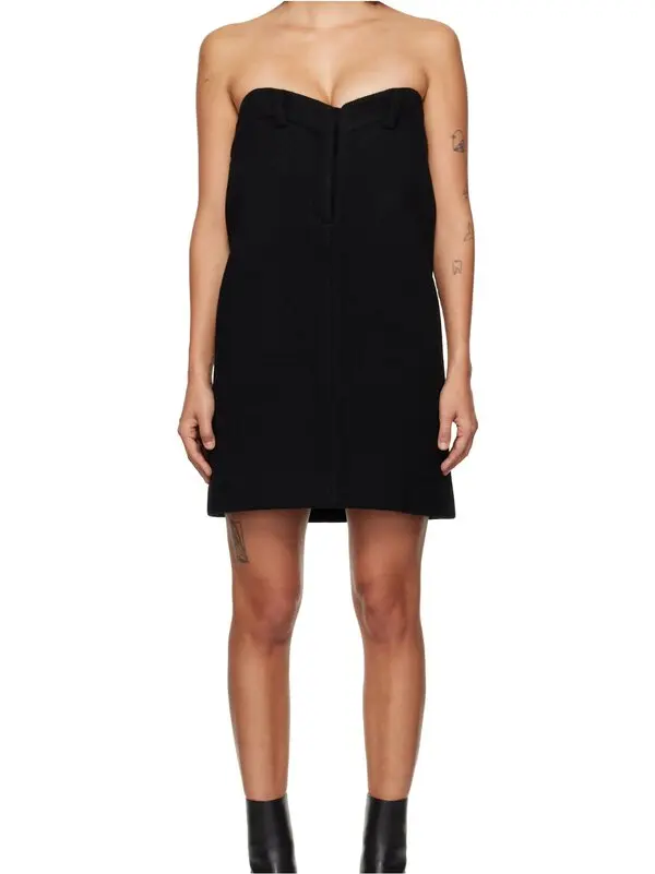 We11Done Off-the-shoulder Dress - Black