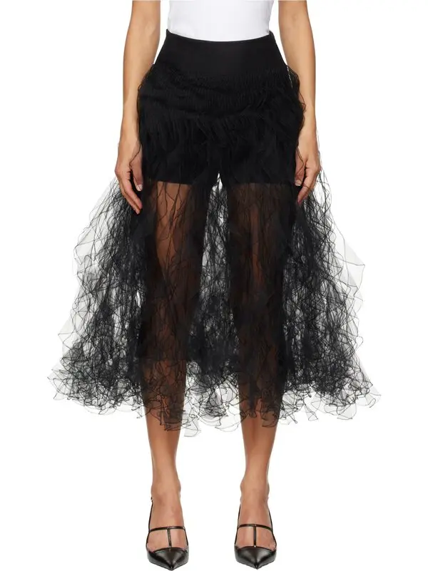 Valentino Garavani Midi Skirt - Black
