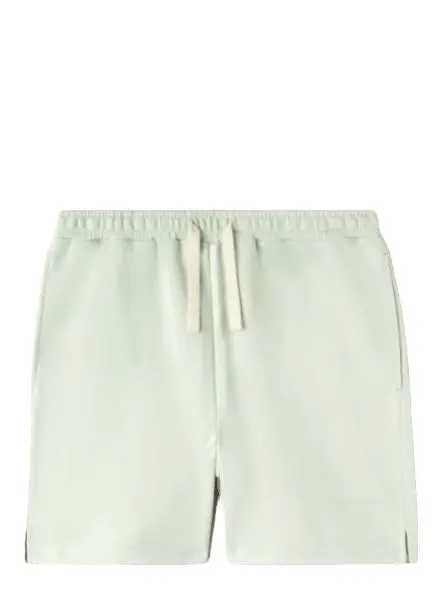 Palm Angels Embroidered Logo Track Shorts - White