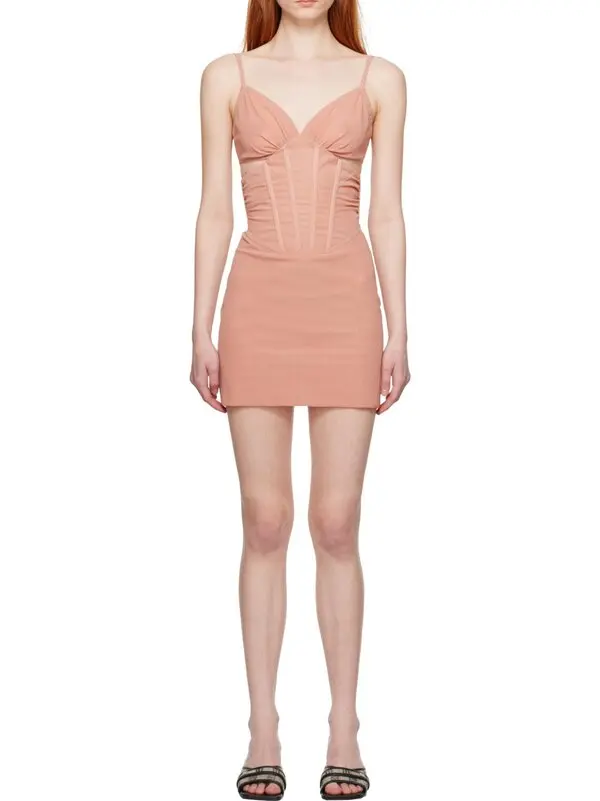 MISBHV Corset Mini Dress - Nude
