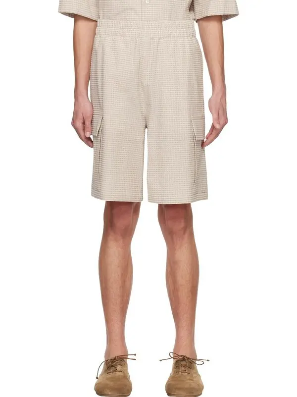 LE17SEPTEMBRE Loose Waist Shorts - White