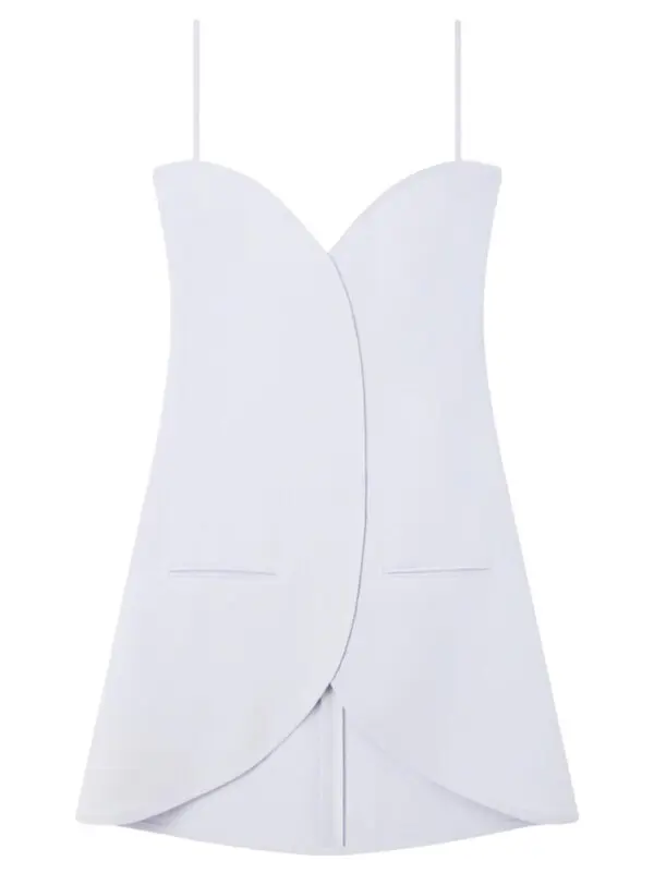 COURREGES Ellipse Mini Dress - White
