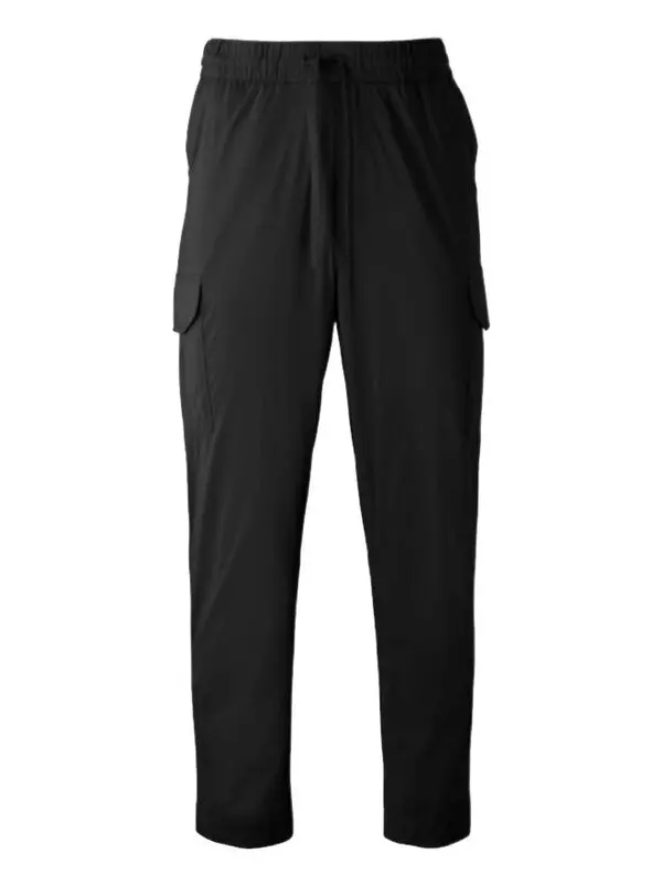 Canada Goose Logo Patch Cargo Trousers - Black