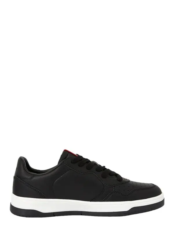 Bally Round-toe Lace-up Sneakers - Black