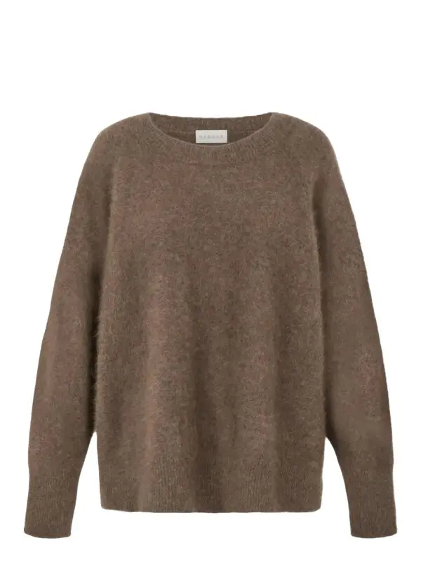 P.a.r.o.s.h Long Sleeved Crewneck Jumper - Brown