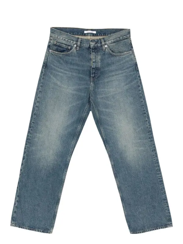 SUNFLOWER Logo-patch Jeans - Blue
