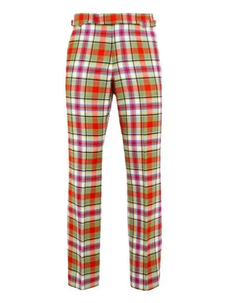VIVIENNE WESTWOOD Plaid Trousers - Multicolor