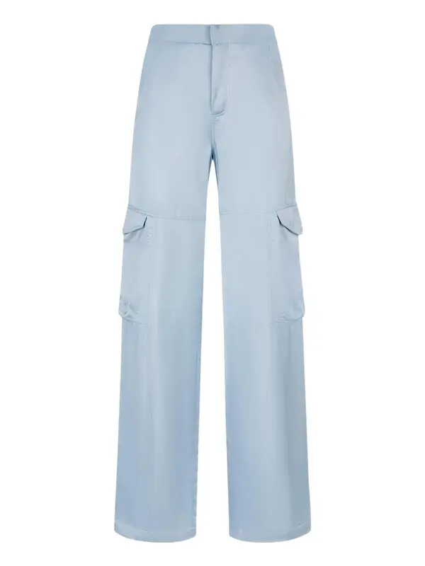 Gcds Ultra Cargo Trousers - Light Blue