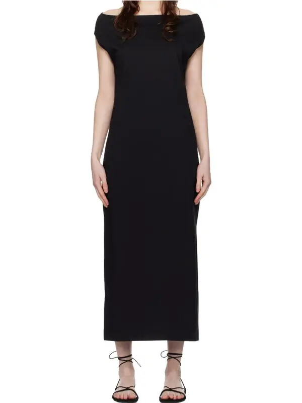 Loulou De Saison Sulum Midi Dress - Black