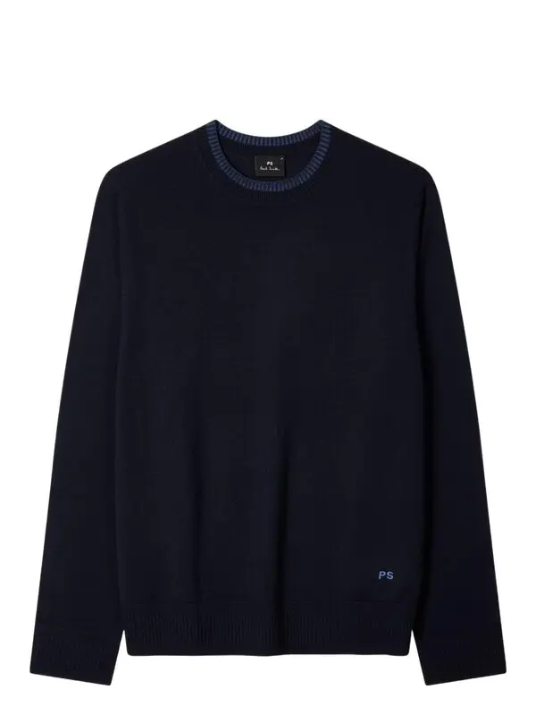 Paul Smith Long-sleeved Sweater - Navy