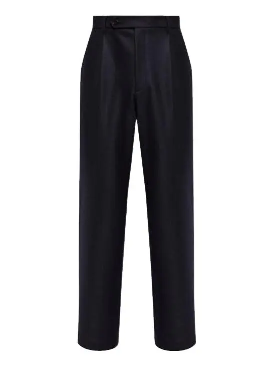 JIL SANDER Tailored Wide-leg Trousers - Navy